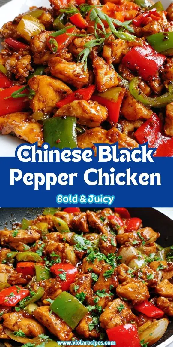 Chinese Black Pepper Chicken ; 15-Min Crispy & Bold Takeout at Home