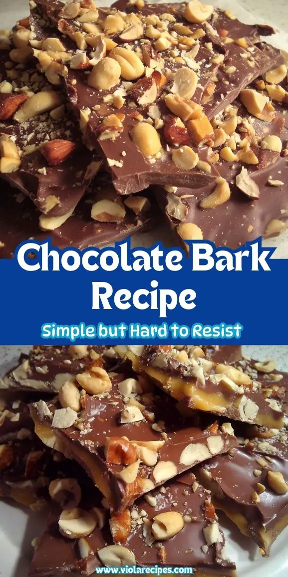 Easy Chocolate Bark Recipe - Rich & Customizable In 15-Min