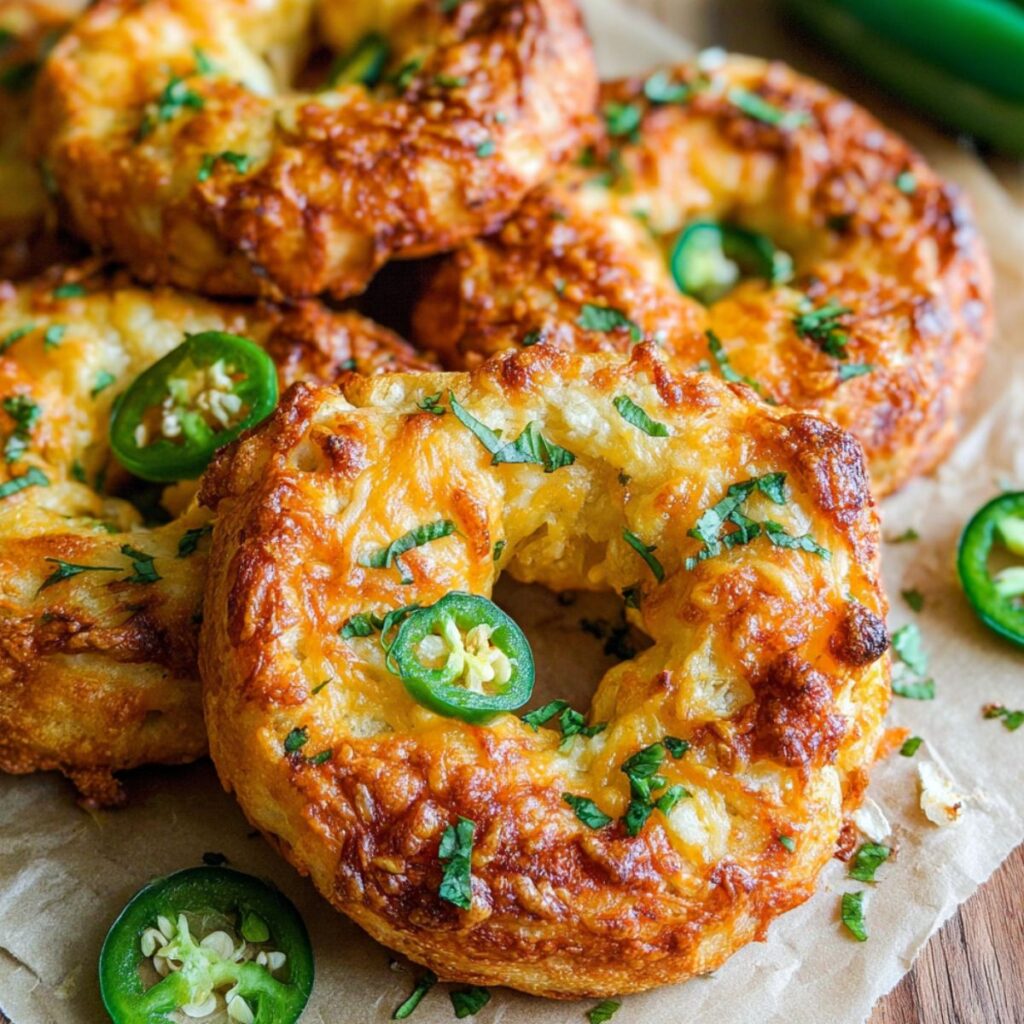 Perfect Jalapeño Cheddar Bagels with 4 Simple Steps