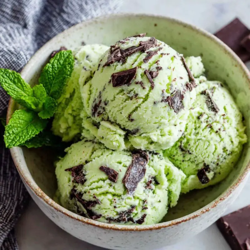 Perfect Green Mint Chocolate Chip Ice Cream perfect-green-mint-chocolate-chip-ice-cream