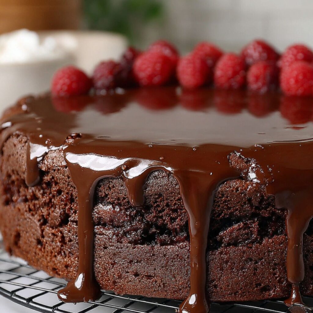 5-Ingredient Brownie Cake ; Rich, Fudgy & Perfect Every Time