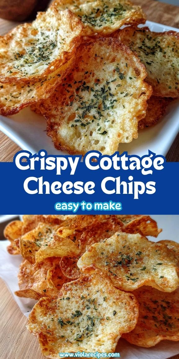 Perfect Crispy Cottage Cheese Chips Recipe (5-min!)