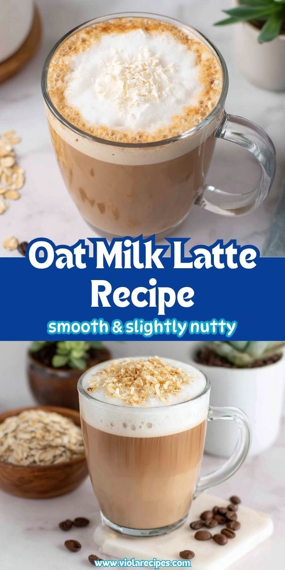 Easy Oat Milk Latte : 5 Minutes to Creamy Perfection