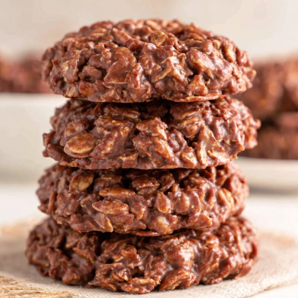 Amazing Healthy No Bake Cookies - Simple 4 Steps!